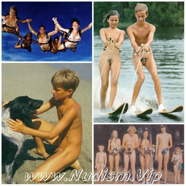 Vintage Nudism Beautiful Photo Of Young Nudists 